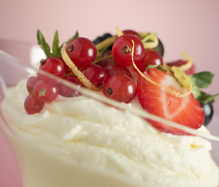 Passion Fruit And Champagne Syllabub Recipe | Central Co-op